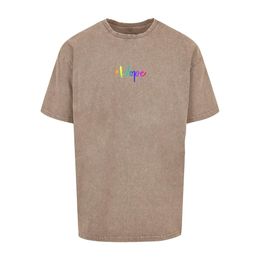 Merchcode Shirt 'Hope Rainbow' male Beige size S