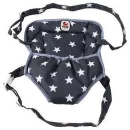 Bayer Chic 2000 Puppen Bauchtrage CHIC2000 "Sternchen", blau (sternchen blau), Puppenausstattungen, KinderB:2cm H:25cm T:2cm, Polyester, B:2cm H:25cm T:2cm