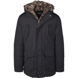 Urban Classics Winter Parka male Black size XXL