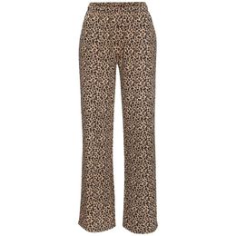 s.Oliver Pyjamahose Damen Gr&ouml;&szlig;e L beige / hellbraun / schwarz Winterkleid