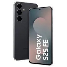 Samsung Smartphone "Galaxy S25 FE", Energieeffizienz: B (A-G), schwarz (jetschwarz), 256 GB, Mobiltelefone, Topseller