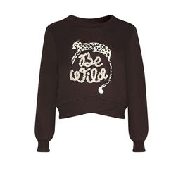 happy girls Sweatshirt girl Brown size 164