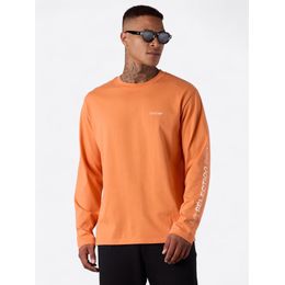 Esteem Shirt 'S&eacute;lection Priv&eacute;e' Herren Gr&ouml;&szlig;e L dunkelorange / wei&szlig;