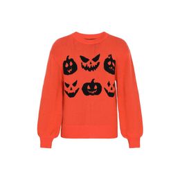 Swirly Sweater 'Halloween' female Orange size M