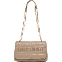 Carlo Colucci Shoulder Bag 'Fambri' female Beige size One Size