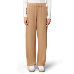 Zero Damen Stoffhose "Damen Stoffhose mit elastischem Bund 30 Inch"cinnamon swirl, Gr. 38, unifarben, Twill, Obermaterial: 96% Polyester, 4% Elastan.