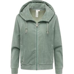 Ragwear Zip-Up Hoodie female Green size XXL