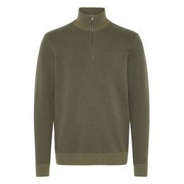 Blend Troyer ' BHBAAL HALF ZIPP KNIT ' Herren Gr&ouml;&szlig;e M oliv
