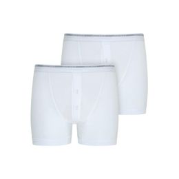 Jockey Boxershorts Modern Classic Y-Front 2 Stück in Weiß | Gr.: 5XL