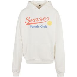 9N1M SENSE Sweatshirt 'Tennis Club' Herren Gr&ouml;&szlig;e L blau / gelb / hellrot / offwhite