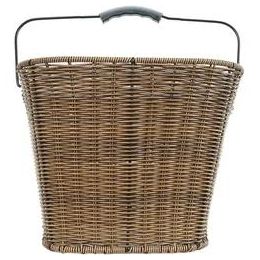 Fahrradkorb SACHSENRAD "Lenkerkorb mit Tragegriff", braun, Taschen, B/H/T: 17cm x 27cm, B:17cm H:27cm