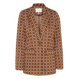 B.Young Blazer 'Rowan' Damen Gr&ouml;&szlig;e 44 braun / hellbraun