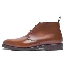 Schnürboots Henry Stevens "Marshall GB2", Herren, Gr. 43,5, mittelbraun, Boxcalf, Schuhe