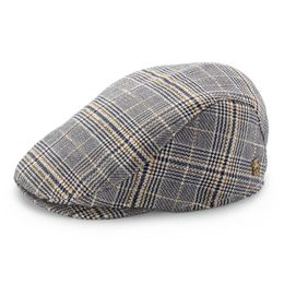 Mayser Herren-Flatcap kariert