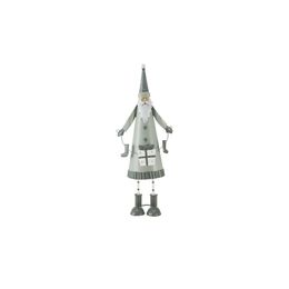 HOME STORY Deko Figur Weihnachtsmann grün Metall Maße (cm): B: 15 H: 35 T: 9.0 » Höffner