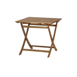 siena GARDEN Klapptisch Falun holzfarben Maße (cm): B: 80 H: 74 » Höffner