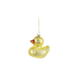 HOME STORY Weihnachtsbaumschmuck Ente gelb Glas Maße (cm): B: 8 H: 8 T: 5.5 » Höffner
