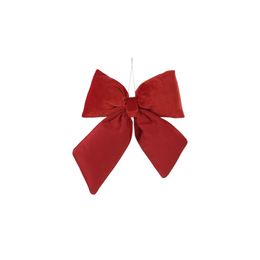 Höffner Anhänger Schleife rot Polyester Maße (cm): B: 20 H: 23 » Höffner