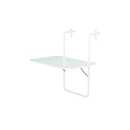 Höffner Balkon-Hängetisch weiß Maße (cm): B: 40 » Höffner