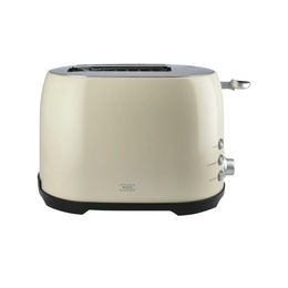 KHG Toaster TO-858 CE creme Kunststoff,Edelstahl Maße (cm): B: 31 H: 20 T: 18.0 » Höffner