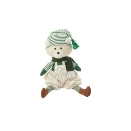 HOME STORY Weihnachtsfigur Bär grün Polyester,Sand,Kunststoff Maße (cm): B: 12 H: 60 » Höffner