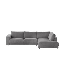 Jette Home Ecksofa Cord Sila &brvbar; grau &brvbar; Ma&szlig;e (cm): B: 325 H: 85 T: 224.0 &raquo; H&ouml;ffner