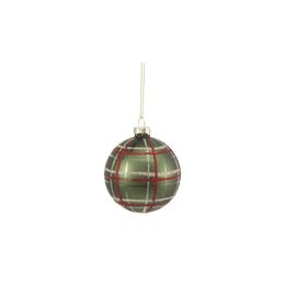 HOME STORY Weihnachtsbaumkugel grün Glas,Aluminium Ø: 8 » Höffner