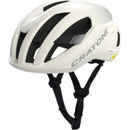 Cratoni C-Zero Mips Rennrad-Helm white glossy matt S/M (52-56 cm)