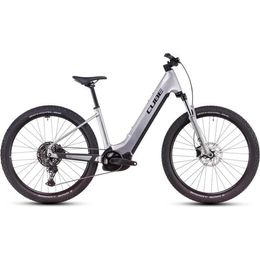 Cube Reaction Hybrid One 600 Wh E-Bike Hardtail Easy Entry 27,5" silver'n'black L | Dienstrad-Leasing m&ouml;glich