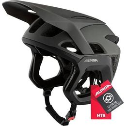 Alpina Rootage Evo MTB-Helm coffey-grey matt 51-55 cm