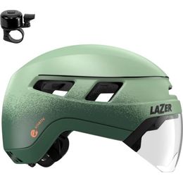 Lazer Urbanize NTA MIPS Helm + LED matte green S (52-56 cm)