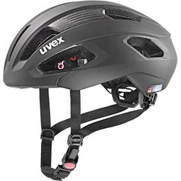Uvex Rise CC Rennrad-Helm all black matt 52-56 cm