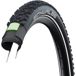 Schwalbe Smart Sam Plus DD, GreenGuard, Performance Line, Tube, SnakeSkin Drahtreifen 27,5" Addix black-reflex 60-584