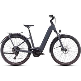 Cube Kathmandu Hybrid One 800 Wh E-Bike Easy Entry 28" shadowgrey'n'black 62 cm | Dienstrad-Leasing m&ouml;glich