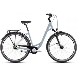 Cube Town One Cityrad Easy Entry 28" polargrey'n'white 45 cm