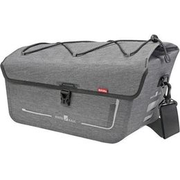 Klickfix Sport Waterproof Gep&auml;cktr&auml;gertasche mit UniKlip 2 Adapter grau 12 L