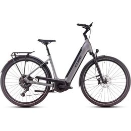 Cube Supreme Hybrid SLX 625 Wh E-Bike Easy Entry 28" grey'n'lunar 58 cm | Dienstrad-Leasing m&ouml;glich