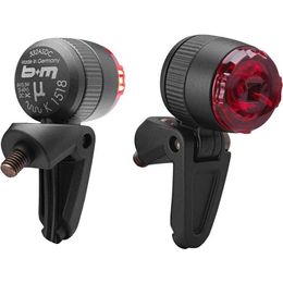 Busch & M&uuml;ller Busch & M&uuml;ller R&uuml;cklicht &micro; E (M&uuml;) LED schwarz E-Bike