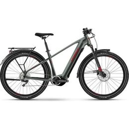 Haibike Trekking 5 720 Wh E-Bike Wave 27,5" olive/red - gloss 50 cm | Dienstrad-Leasing m&ouml;glich