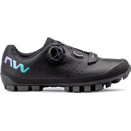 Northwave Hammer Plus Woman MTB-Schuhe black/iridescent 37