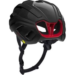 Cratoni C-Zero Mips Rennrad-Helm black-red glossy matt S/M (52-56 cm)