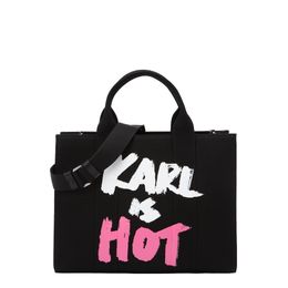 K by KARL LAGERFELD Karl Lagerfeld Shopper 'RSG' Damen Größe One Size hellpink / schwarz / weiß