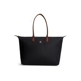 Tommy Hilfiger Shopper 'Popette' Damen Größe One Size cognac / schwarz