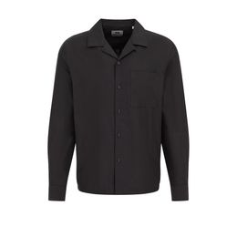 WE Fashion Button Up Shirt male Black size XXXL