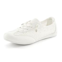 Lascana Sportlicher Schnürschuh Damen Größe 42 weiß