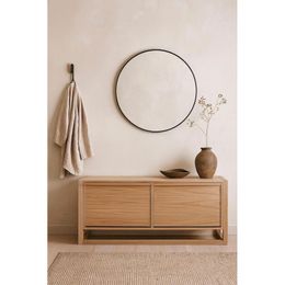 WOODMAN Sitzbank &raquo;NewEst&laquo; im skandinavian Design, Holzfurnier aus Eiche, FSC eichefarben 2 Klappen