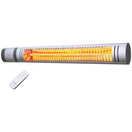 VASNER Heizstrahler &raquo;Wand / Decke, silber, SlimLine X20&laquo; 2.000 W ultraschlank silberfarben