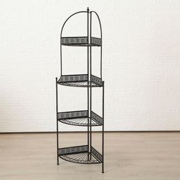 Boltze Eckregal &raquo;Broder&laquo; 1 Stk. tlg. dunkelbraun
