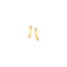 Calvin Klein Paar Ohrstecker &raquo;ELLIPTICAL&laquo; gelbgoldfarben-edelstahlfarben CK Schmuck - Damenohrschmuck