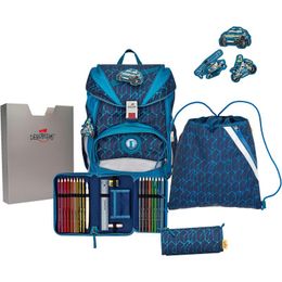 DerDieDas Schulrucksack &raquo;ErgoFlex, Blue Speed&laquo; Reflektoren Blue Speed